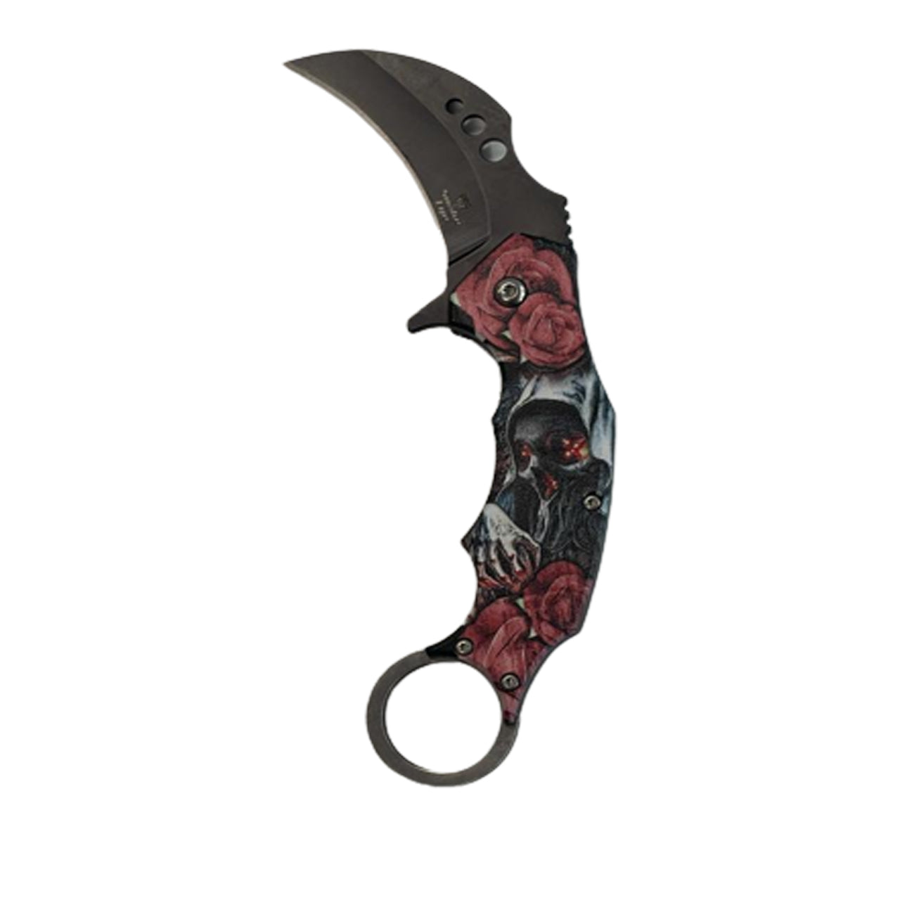 Karambit knife - Devil Flower - Stainless Steel Fixed Blade Knife ...